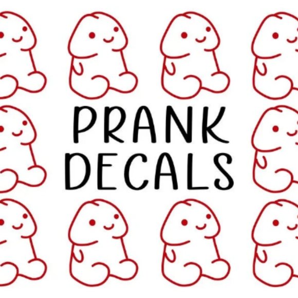 Hollywood Prints | Wall Decor | Happenis Decal Discreet Wiener Decal ...
